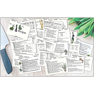 Recipe Card Divider 3-by-5-Inch Set