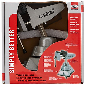 BESSEY BV-VB Vacuum Base Vise and Real Avid Smart Bench Block - Premium Universal Armorers Block