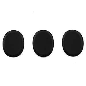 LQ Industrial Drum Dampener Gel 12PCS Black Round Drum Damper Gel Dampening Gum Pads Silicone Drum Silencers