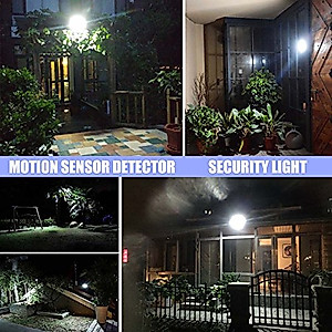 GLW 12V DC LED Motion Sensor Flood Light 10W Mini IP65 Waterproof Outdoor Light 900LM,6000K,Daylight White Security Light with PIR,80W Halogen Bulb Equivalent [NO Plug]