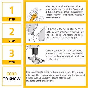 Sika Sikabond - Hardscape Adhesive - Gray - Durable and Flexible Outdoor Adhesive - for Landscape Projects - Exterior use - 10.1 fl oz