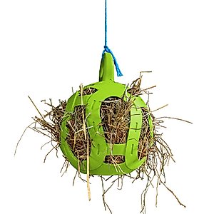 Horsemen's Pride Jolly Hay Ball Stall Toy for Horses, Green