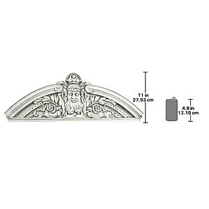 Design Toscano Prometheus The Rebel Titan Sculptural Wall Pediment