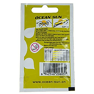 QualyQualy Clip-On Fishing Glow Sticks for Pole, Fishing Lights for Rods, Fishing Pole Light Sticks Bulk Kit 20 Pcs (10Packs XL 3.3-3.7mm)