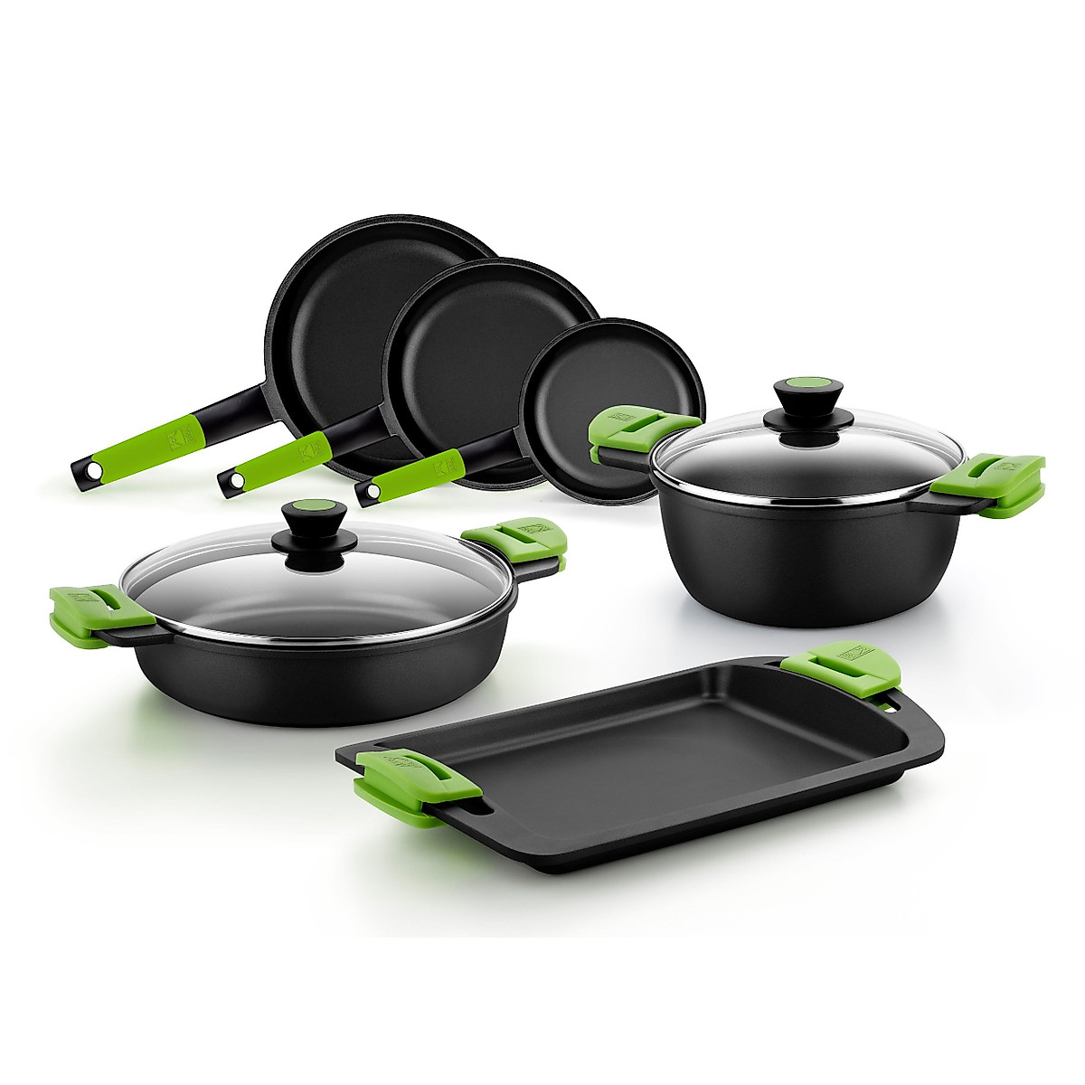 Braisogona Prior Cast Aluminium Paella Pan, 36 cm