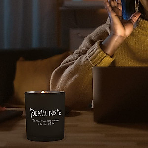 ABYstyle Death Note Ligth and Ryuk Candle Measures 3.1" x 3.5" 30 Hours Burning Anime Manga Candleligth Decorative Candles Candle Gifts