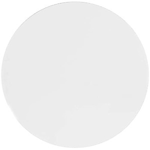 Modway Track 24" Contemporary Modern Round Bar Table in White