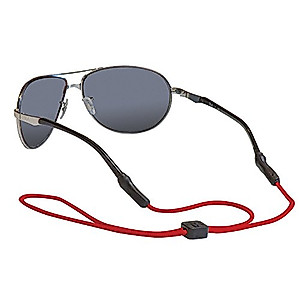 Chums 3mm Universal Fit Rope Eyewear Retainer, Red