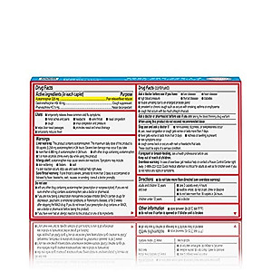 Tylenol Cold Multi-Symptom Relief Caplets, 24 Count