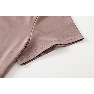 Vozanet Women's V Neck Sexy Pajama Sets Capri Sleepwear Floral Elegant Nighty 2PCS Plus Size S-3XL, Florals-Brown, XX-Large