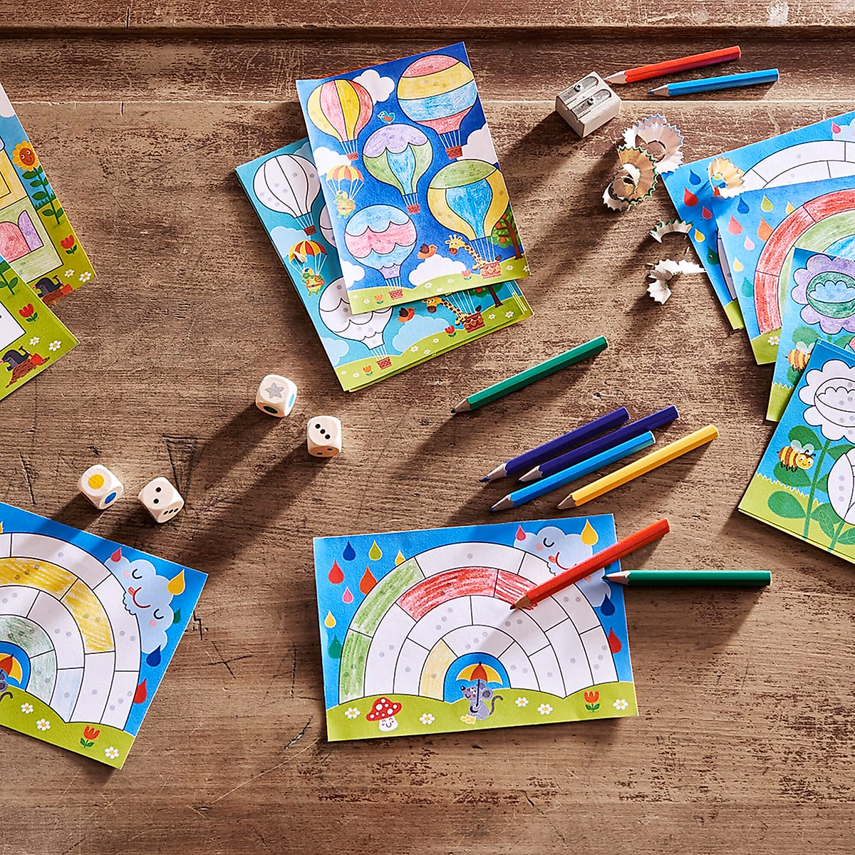 HABA Color It! - A Roll & Write Coloring Game with 2 Variants