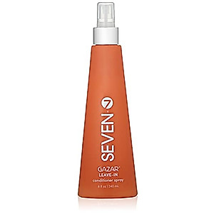 SEVEN GAZAR Hair Care Leave In Conditioner Detangler Spray, Hairspray for Women, Thin Dry Damaged, Curl-Defining, Wavy Curly Hair, Anti Frizz Detangling Spray, 8oz