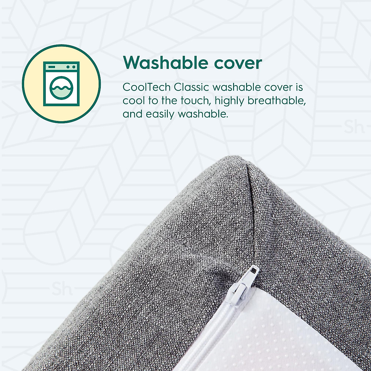 Sleepyhead College Dorm Room Essential Cooling Copper Infused Mattress Topper Twin XL, Thick, Memory Foam Mattress Topper, Washable Cover, 3'' Copper Mattress Pad, 38x80 inches