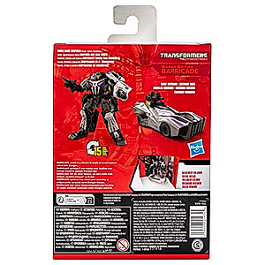 Transformers Toys Studio Series Deluxe Class 02 Gamer Edition Barricade Toy, 4.5-inch, Action Figure for Boys and Girls Ages 8 and Up