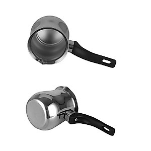 3089M Uniware Stainless Steel Coffee/Milk Warmer And Butter/Chocolate Melting Pot (12 OUNCE)