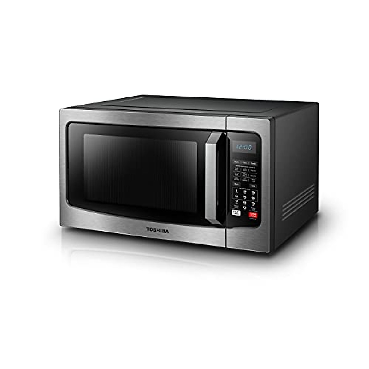 TOSHIBA 3-in-1 EC042A5C-SS Countertop Microwave Oven, Smart Sensor, Convection, Combi., 1.5 Cu. ft with 13.6 inch Removable Turntable for Family Size, Mute Function & ECO Mode, 1000W, Stainless Steel