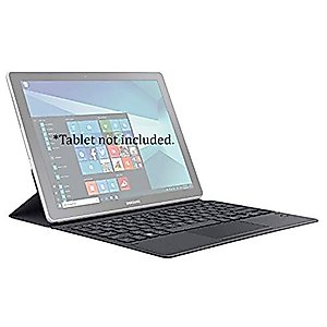 Samsung Galaxy Book 12" Tablet Keyboard Cover (EJ-CW720) With Pen Holder | TABLET NOT INCLUDED | - Gray