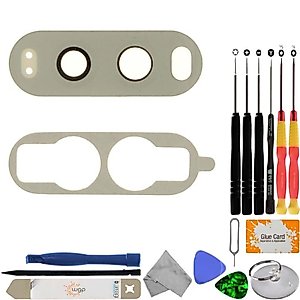 Glass Camera Lens (Back) for LG V20 (White) with Tool Kit