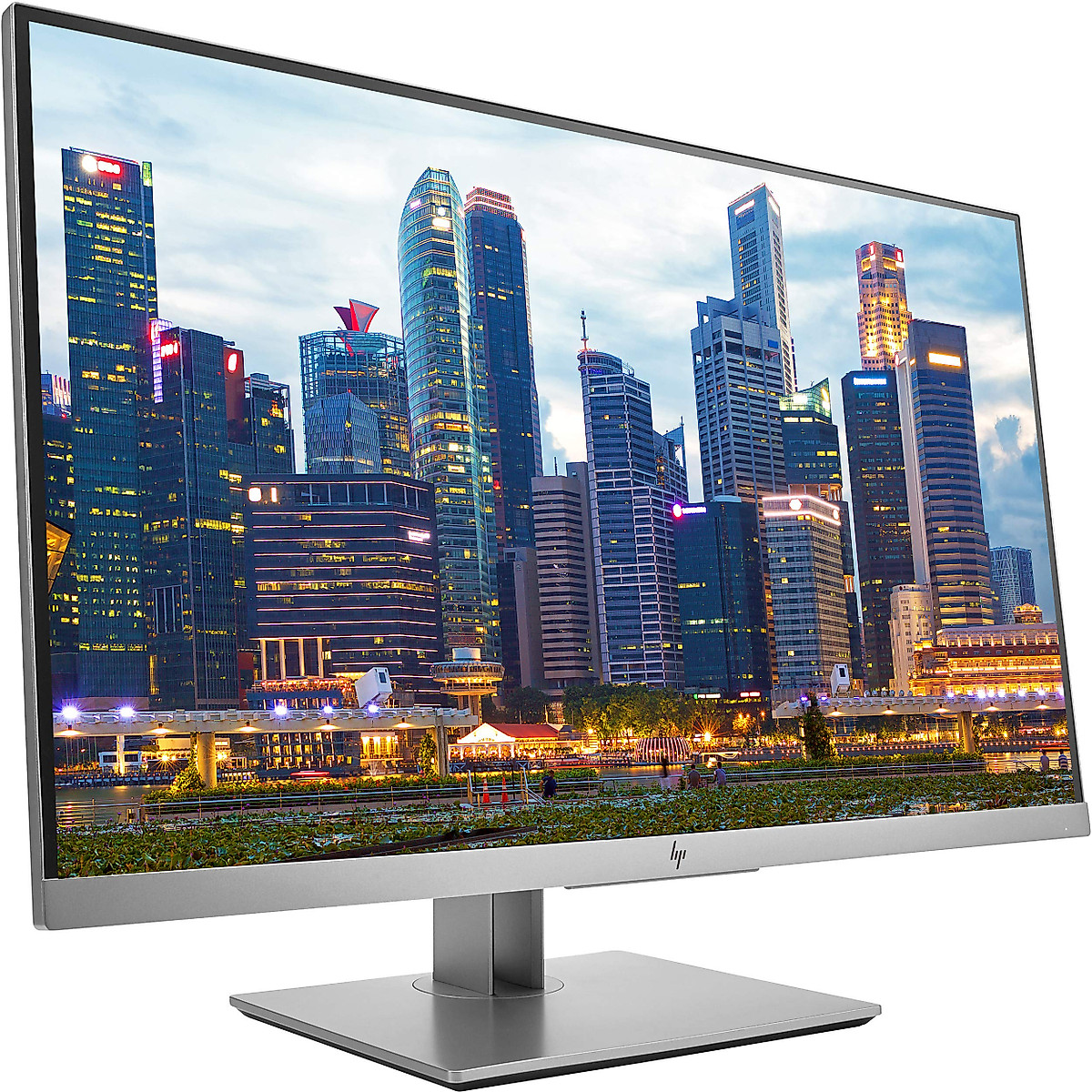 HP EliteDisplay E273 27 Inch 1920 x 1080 (1FH50A8#ABA) Full HD IPS LED Backlit Monitor Bundle with HDMI, VGA, DisplayPort, Gel Mouse Pad, and MK270 Wireless Keyboard and Mouse Combo