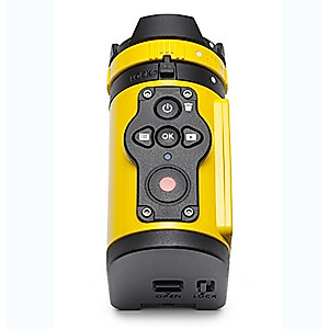 Kodak PIXPRO SP1 Action Cam with Explorer Pack 14 MP Water/Shock/Freeze/Dust Proof, Full HD 1080p Video, Digital Camera and 1.5" LCD Screen (Yellow)