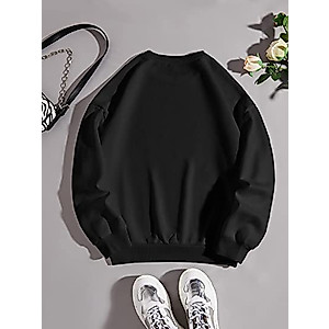 GFYXGS Wilbur Soot Dream Team SMP Merch Crewneck Long Sleeve Fashion Sweatshirt Men Women Casual Clothes Tops (Navy,L)