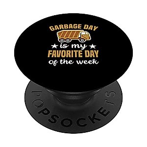 Garbage Truck Waste Collector PopSockets Swappable PopGrip