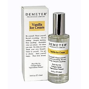 Demeter Vanilla Ice Cream For Women. Pick-me Up Cologne Spray 4.0 Oz