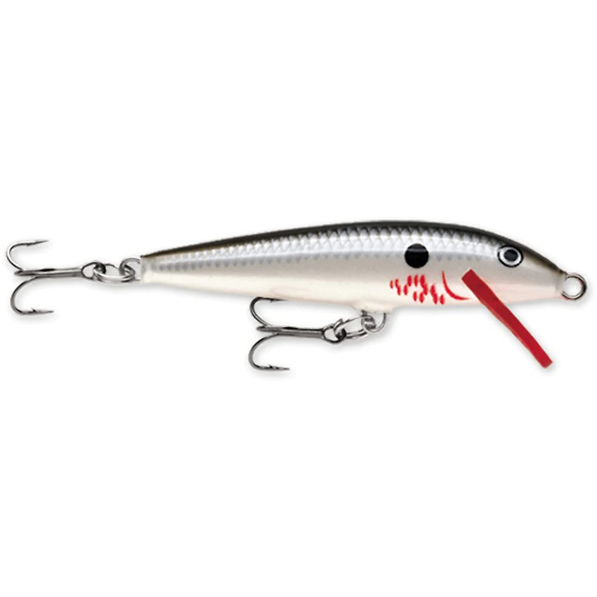 Rapala Original Floater 05 Fishing lure ( Fishing lure (Silver, Size- 2)