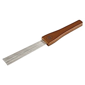 Meinl Percussion Guira Scraper with Wooden Handle-NOT Made in China-Equipped with Steel Rods, 2-Year Warranty (MGS1)