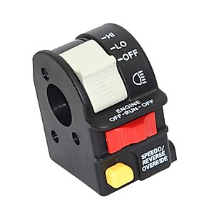 Handlebar Headlight Switch Fit for Pola-riss Sports-Man 2001 2002 2003 2004 2005 Hi Lo Off for ATV Motorcycle Snowmobile or Watercraft Beam Light Kill Stop Switch Replaces 4010591 4010560 4010422
