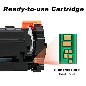 v4ink Compatible 215A Toner Cartridge (with Chip) Replacement for HP 215A W2310A W2311A W2312A W2313A Toner Black for HP Color Pro M182nw M183fw Printer Black Cyan Yellow Magenta 4-Pack
