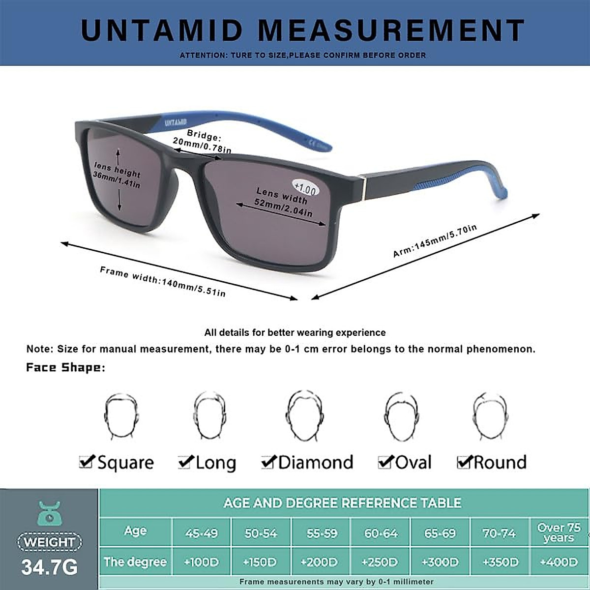 3 Pack Reading Glasses,Sport Square Frame Outdoor Reading Sunglasses for Women Men Sun Readers +4.00 - Not Bifocals