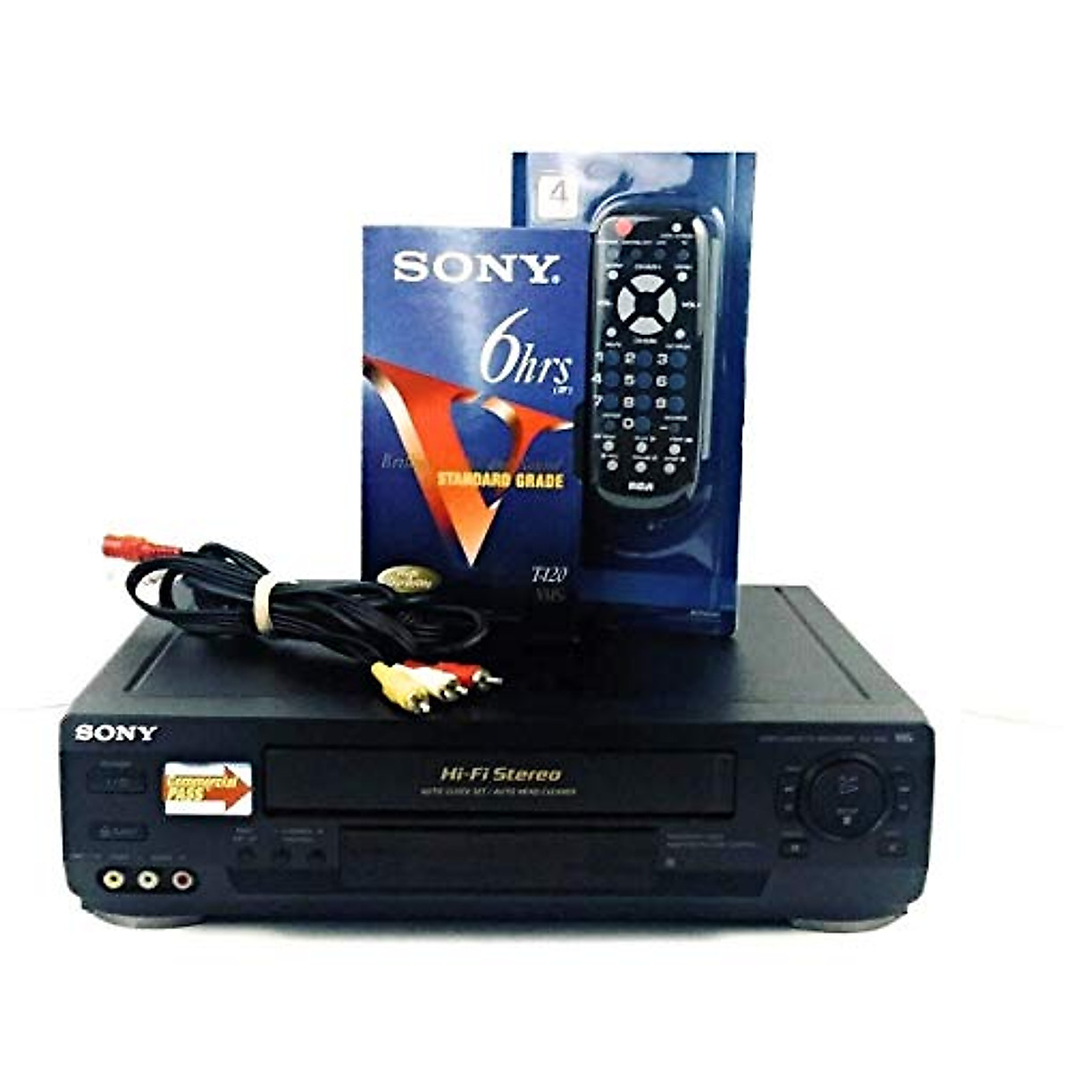 Sony SLV-N50 Video Cassette Recorder VHS 4-Head Hi-Fi VCR