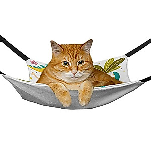 Dinosaur Pet Hammock Bed Guinea Pig Cage Hammock Small Animal Hanging Bed for Ferret, Chinchilla, Puppy and Other Small Animals