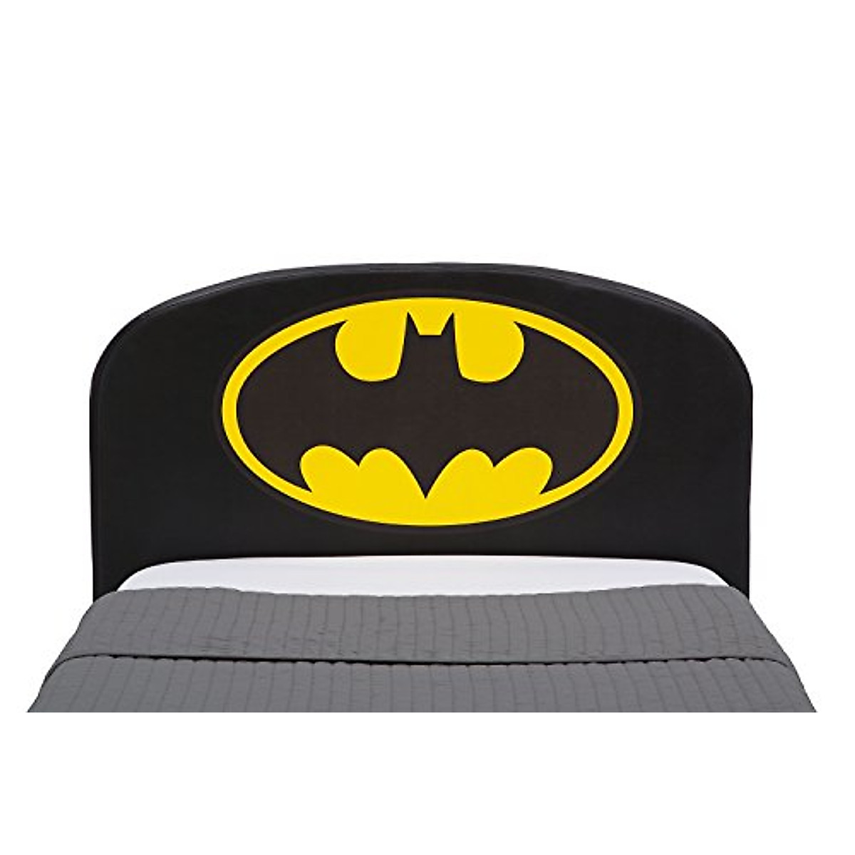Delta Children Upholstered Twin Bed, DC Comics Batman