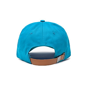 YETI Leather Logo Badge Soft Crown Hat, King Crab Orange