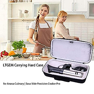 LTGEM EVA Hard Case for Anova Culinary (ANOVA)ᴿᴱᴰ Precision Cooker Pro