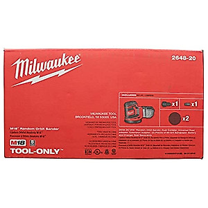 Milwaukee Electric Tools 2648-20 M18 Random Orbit Sander