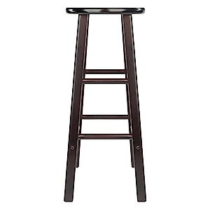 Winsome Wood Element Bar Stools, 2-Pc Set, Espresso