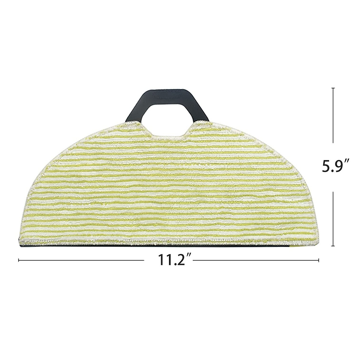 Replacement Mop Pads Refill Compatible Shark AI Robot Vacuum Cleaner RV2001WD/2002WD/AV2001WD/RV2610WA/AV2610WA/RV2620WD Accessories Spare Parts (4 Pack)