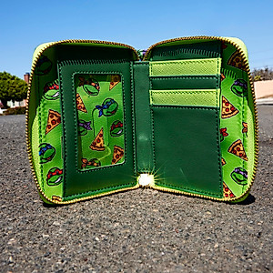 Funko Loungefly Teenage Mutant Ninja Turtles Wallet, Amazon Exclusive, Faux Leather, Multicolor, Unisex