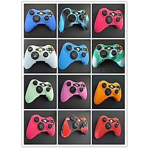 One Piece 1x for Xbox 360 Remote Controller Silicon Protective Skin Case Cover (Red)