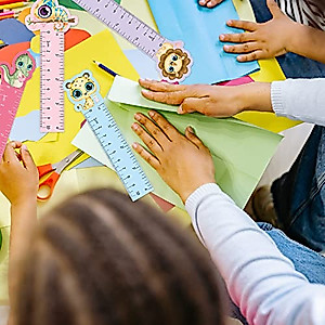 ceiba tree Valentine Bookmark Rulers Party Favor Pack with Valentine Themed Prints for Holiday Decorations Goodies Valentines Day Party Décor Classroom Rewards 48Pcs