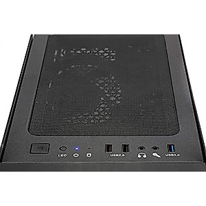 Skytech Gaming Blaze II Gaming Computer PC Desktop - Intel Core-i5 10400F 2.9GHz, GTX 1660 Super 6G, 500GB SSD, 16GB DDR4 3200, RGB, AC WiFi, Windows 10 Home 64-bit