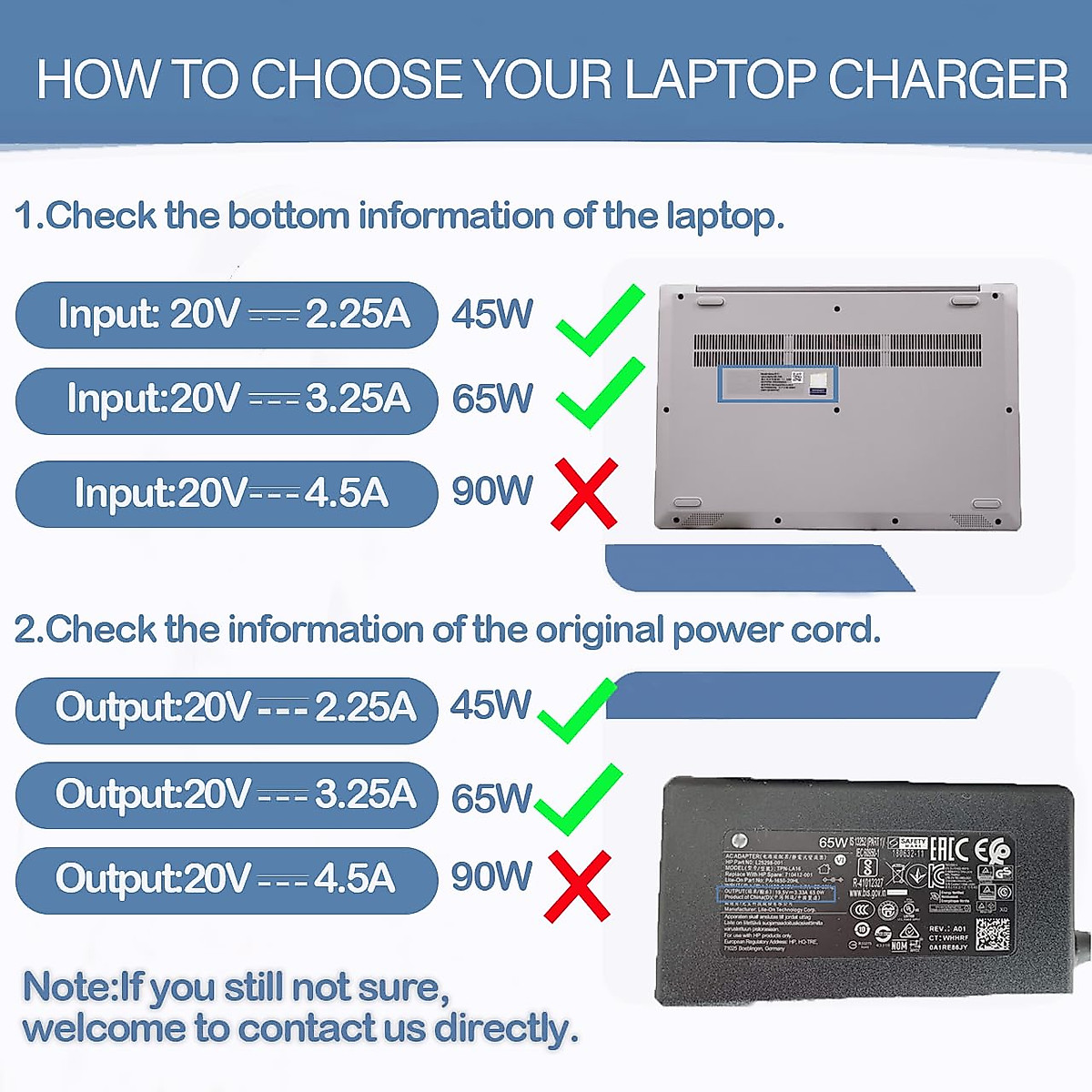 65W USB C Charger for Hp Chromebook X360 14-ca051wm 14-ca091wm 11-ae131nr,for Spectre X360 13-ac023dx 15-ch011dx Power Supply Adapter