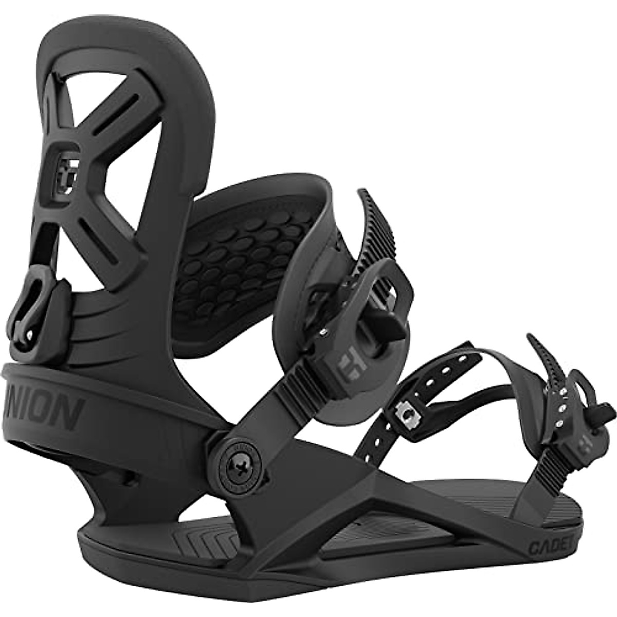 Union Cadet Kids Snowboard Bindings Black Sz M (6-7.5)