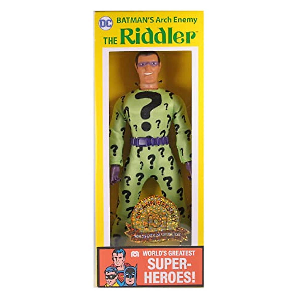 Mego DC Riddler 50th Anniversary 8-Inch Action Figure