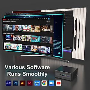 Latest Intel NUC11 Tiny Client Mini Desktop | Intel 4-Core i5-1135G7 | 16GB RAM 512GB SSD | Iris Xe Graphics | WiFi 6 | USB-C | HDMI | Mini-DP | RJ45 | Thunderbolt3 | Windows 10 Pro