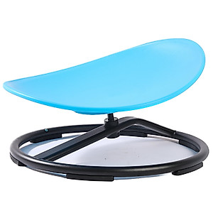 Fanboxk Kids Sensory Swivel Chair,Autism Sensory Spinning Chair for Kids,Sensory Spinning Toy Chair,Kids Coordination Sensory Swivel Products for Ages 3 Years and UP,Training Body Coordination(Blue)