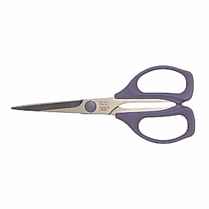 Kai 3160 6 1/3 Inch Serrated Blade Patchwork Scissor